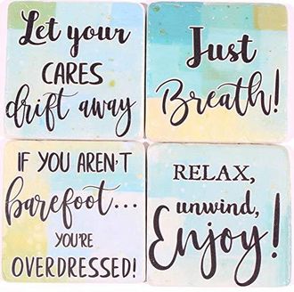 La Finesse Lafinesse Steinuntersetzer f&uuml;r hei&szlig; oder kalt - em7188, Steingut