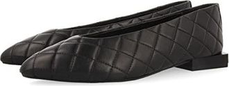 Gioseppo Ballerines en Cuir Noir matelassées pour Femme SIGDAL