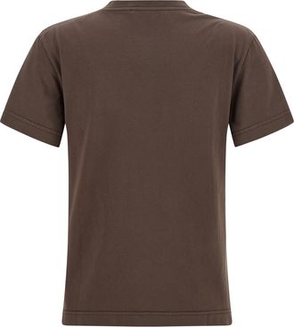 Jacquemus Grosgrain Logo T-Shirt - Brown