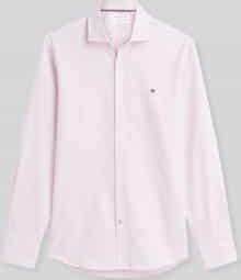 Tommy Hilfiger Regular Fit Businesshemd mit abgerundetem Saum