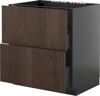 IKEA METOD / KNIVSHULT Unterschr. f Spüle/2 Fronten/2Sch