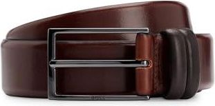 HUGO BOSS BOSS Carmello, Ceinture Homme, Marron (Medium Brown 214), 110 (Taille fabricant: 95)