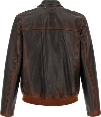 Golden Goose Journey Bomber Jacket - Brown