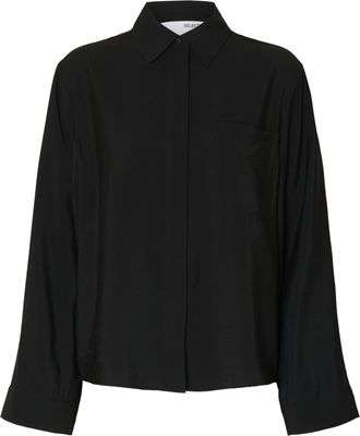 Selected Slfamara Ls Relaxed Shirt Noos