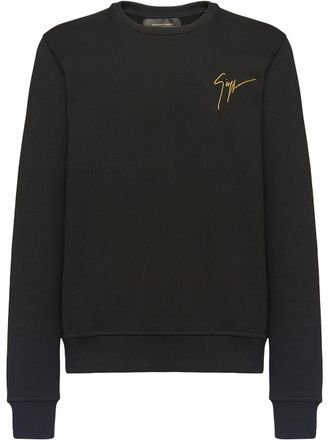 Giuseppe Zanotti sweat LR-02 à col rond - Noir