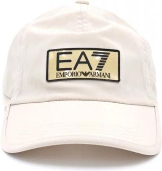 Emporio Armani Train Gold Label Cap - - Accessories - unisex - Beige - ONE SIZE
