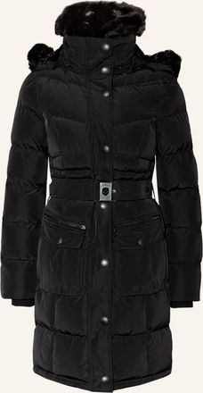 Wellensteyn Wellensteyn Steppmantel Opium Mit Abnehmbarem Kunstfell schwarz