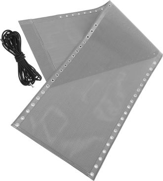 Cabilock Ersatzstoff für Gartenstuhl und Liegestuhl Atmungsaktives Strapazierfähiges Material Inklusive Ersatzkordeln Passend für Klappbare Strand Loungesessel