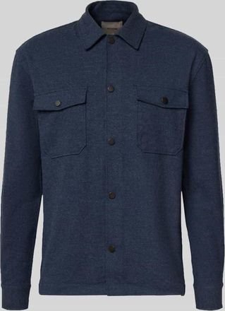 Only & Sons Regular Fit Hemdjacke mit Viskose-Anteil Modell MARK