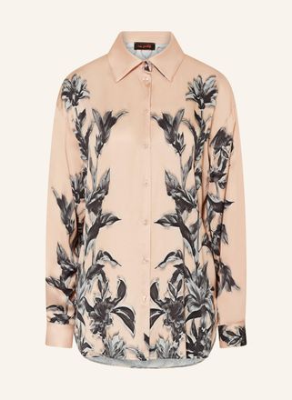 Miss Goodlife Miss Goodlife Hemdbluse Aus Satin beige