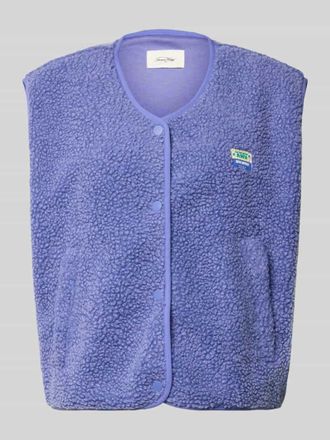 American Vintage Weste mit Rundhalsausschnitt Modell HOKTOWN