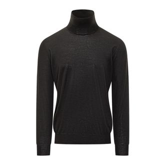 FILIPPO DE LAURENTIIS Dv1Ml_Lsc18R Rollkragenpullover - - Knitwear - Herren - Schwarzk - L