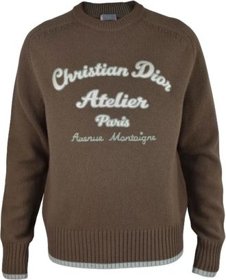 Dior Homme, Pulls, Brun, Taille: XL Atelier Sweater