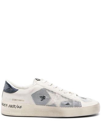 Golden Goose baskets Stardan en cuir - Blanc