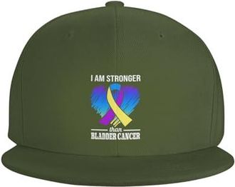 Generic Je suis Plus Forte Que Le Cancer De La Vessie Homme Femme Casquette Hip Hop Protection Solaire Strapback Cap S&eacute;chage Rapide Chapeaux Pare-Soleil pour 