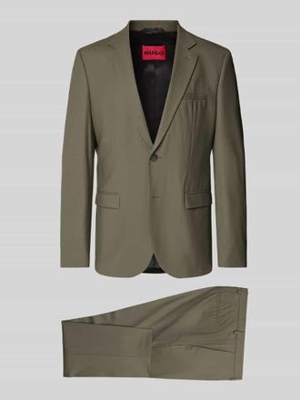 HUGO BOSS Slim Fit Anzug mit 2-Knopf-Sakko