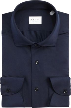 Xacus Homme, Chemises, Bleu, Taille: 2XL Twill Shirt - Tailor Custom Fit