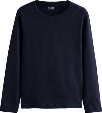 Next Langarmshirt T-Shirt aus 100 % Baumwolle (1-tlg)