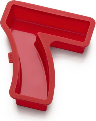 L&eacute;ku&eacute; Kuchenform Ziffer 7, Silikon, rot, einzeln