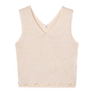Oltre Damen, Strickwaren, Gelb, LGr&ouml;&szlig;e