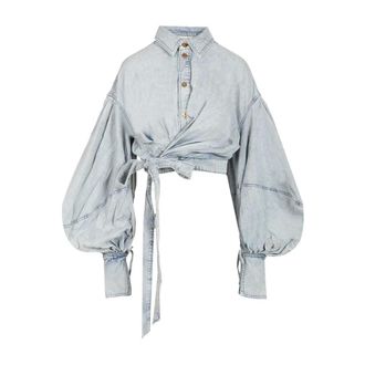 Zimmermann Damen, Blusen & Hemden, Blau, SGr&ouml;&szlig;e