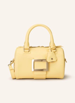 Roger Vivier Handtasche Belle Vivier Bowling Mini gelb
