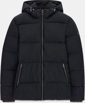 Guess Steppjacke verstellbare Kapuze, Regular Fit, Rei&szlig;verschlusstaschen