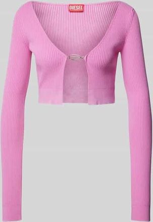 Diesel Cropped Cardigan mit Label-Detail