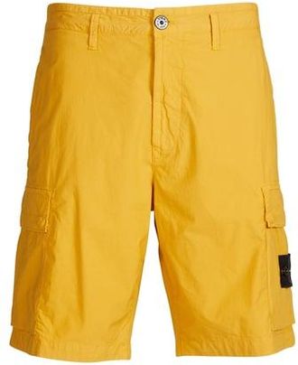 Stone Island Bermuda en coton m&eacute;lang&eacute;