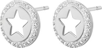 Edenly Ohrringe Stellar - Weißgold 18 Karat mit Diamanten