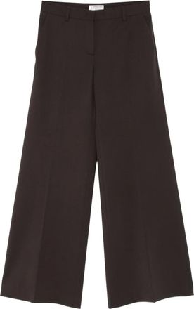 Alberto Biani Hose mit Reißverschluss - Braun