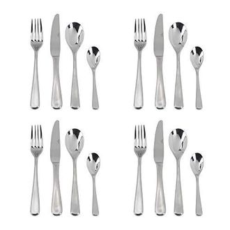 Mikasa Mikasa C000371 Besteckset, Edelstahl, 16-teilig