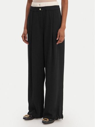 Liu Jo Stoffhose TA6150 TS923 Schwarz Regular Fit