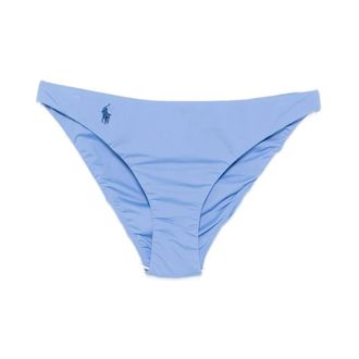 Polo Ralph Lauren Femme, Maillots de bain, Bleu, Taille: 38 FR Minimal Solids Bikini Bottom