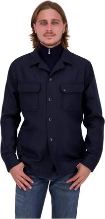 Tagliatore Homme, Vestes, Bleu, Taille: L Calvin Jacket