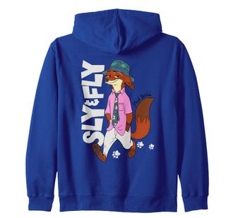 Disney Zootopia 2 Nick Wilde Sly And Fly Kapuzenjacke
