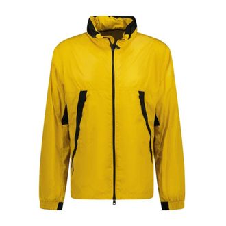 Moncler Homme, Vestes, Jaune, Taille: M Running Vestes