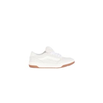Vans Leder-Sneakers mit Waffelsohle - - Shoes - Herren - Wei&szlig; - 39 EU