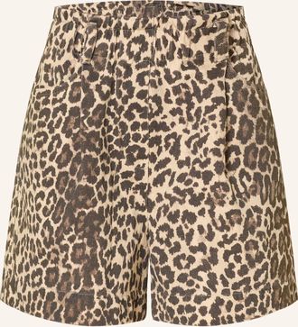 Mrs & Hugs Mrs & Hugs Paperbag-Shorts braun