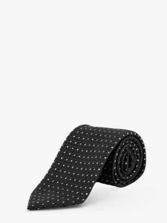 Tom Ford Silk tie with geometric pattern - TOM FORD - gender_Man