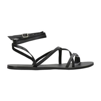 Maneb&igrave; Flat Sandales - Femme - Chaussures - Noir - Taille: 36 EU