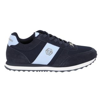 Philipp Plein unisex, Chaussures, Bleu, Taille: 43 EU Runner Hexagon
