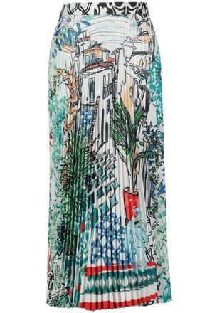 Marc Cain Damen Plisseerock