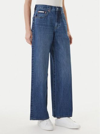 Calvin Klein Jeans Jeans LV047F727G Dunkelblau Wide Leg