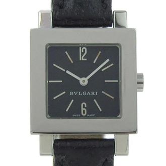 Bulgari Montre Vintage Pre-owned - Femme - Pre-owned - Noir - Taille: ONE Size