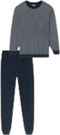 Schiesser Herren, Nachtw&auml;sche & Lounge, Blau, 5XLGr&ouml;&szlig;e