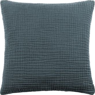 furn. Yard Hof Lerche Musselin Crinkle Wattebaukissen Abdeckung, Dusk