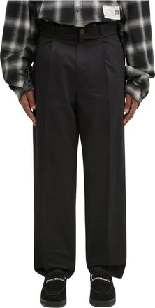 Undercover Pantalon Large - Homme - Pantalons - Noir - Taille: S