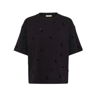 Inwear T-shirt doux - Femme - Tops - Noir - Taille: 36 FR