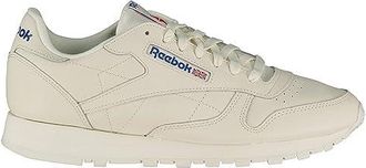 Reebok Mixte Cuir Classique Basket, Unisexe Adulte, Craie Vector Bleu Vector Rouge, 36 EU